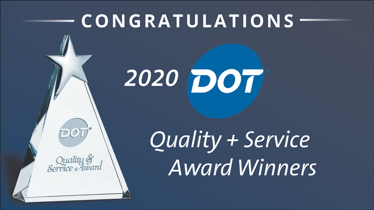 2020 Quality & Service Award Winners | Dot Foods