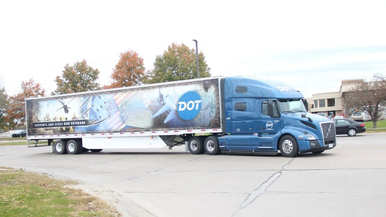 Dot Transportation's New Trailer for Nation’s Military