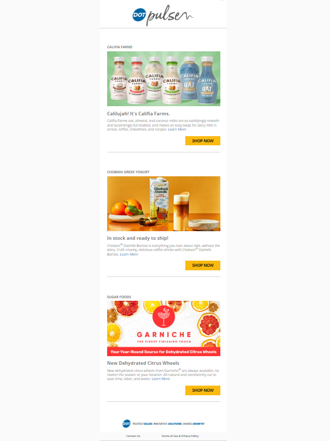 Brand Builder Advanced Package | Dot Foods Marketing